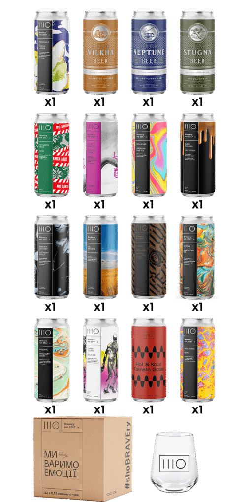 ШО Maxі Pack набір крафтового пива - ShoBrewery